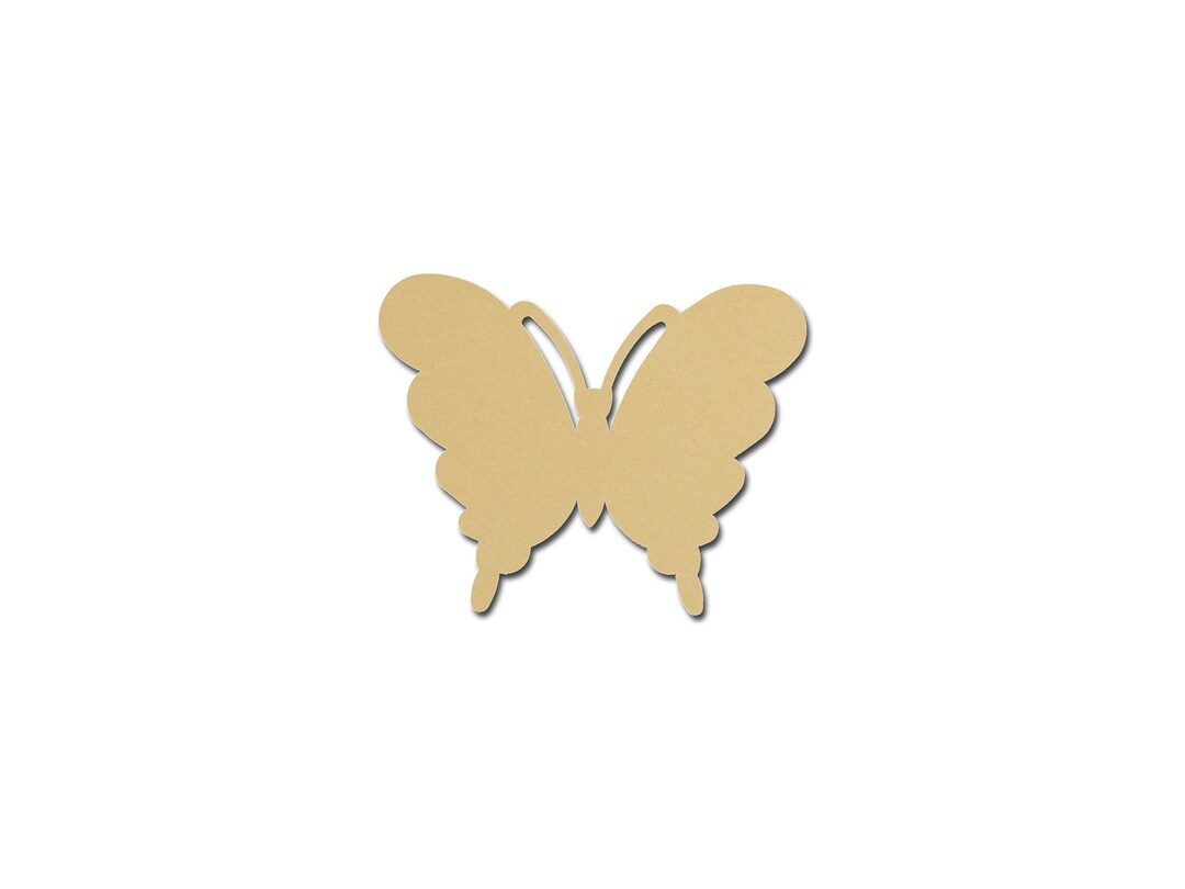 Butterfly Unfinished MDF Wood Cut Out Variety of Sizes Artistic Craft ...