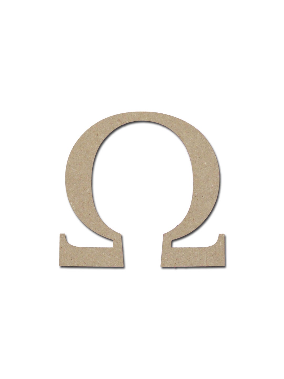 Omega Greek Letter Symbol Unfinished Wooden Letters 12 Inch Tall ...