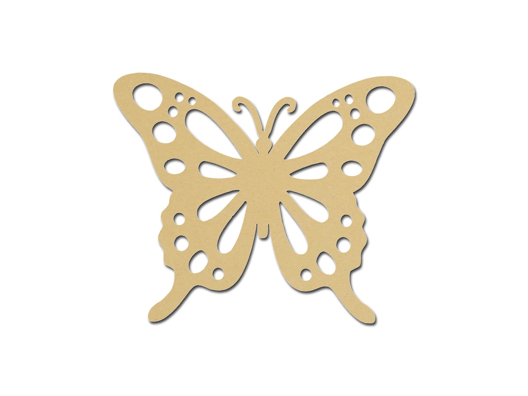 Butterfly Unfinished MDF Wood Cut Out Variety of Sizes Artistic Craft ...