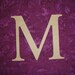 Greek Letter M Mu Symbol Unfinished Wooden Letters 12 Inch Tall ...