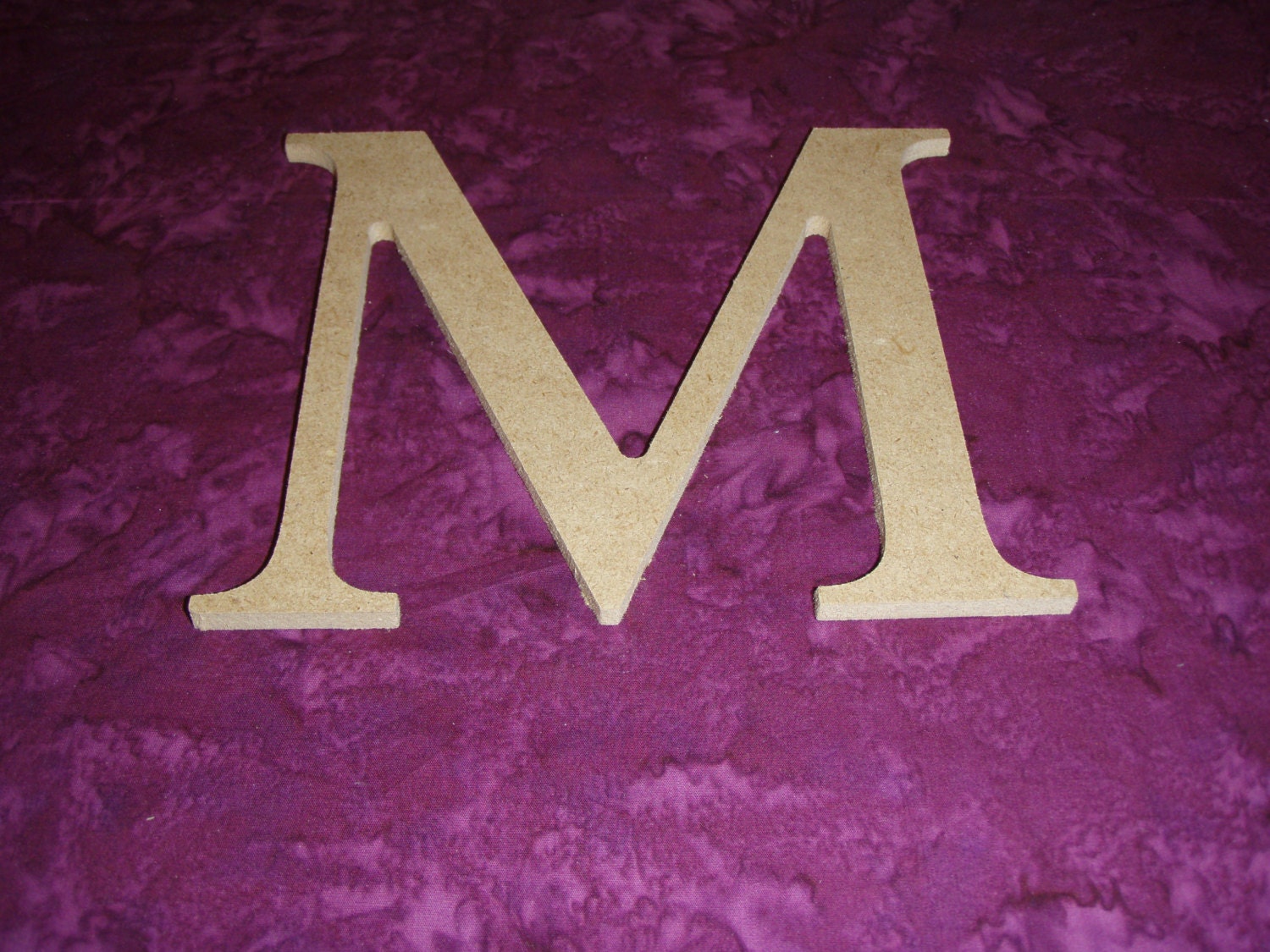 Greek Letter M Mu Symbol Unfinished Wooden Letters 12 | Etsy