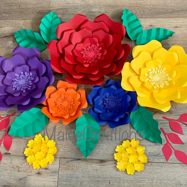 Mexican Paper Flowers - Etsy