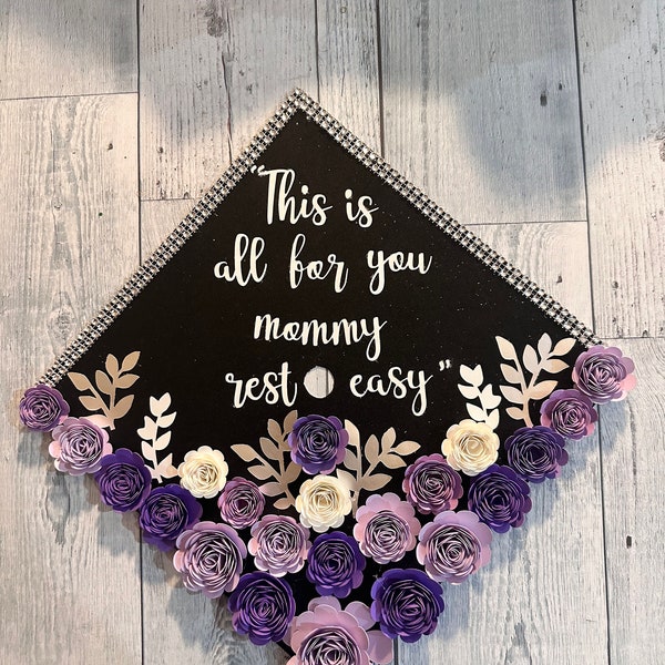 Flowers for Graduation Cap - Etsy