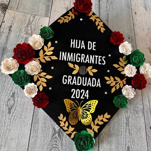 Graduation Cap Topper, Grad Cap, Personalized Grad Cap Topper, Mexican ...