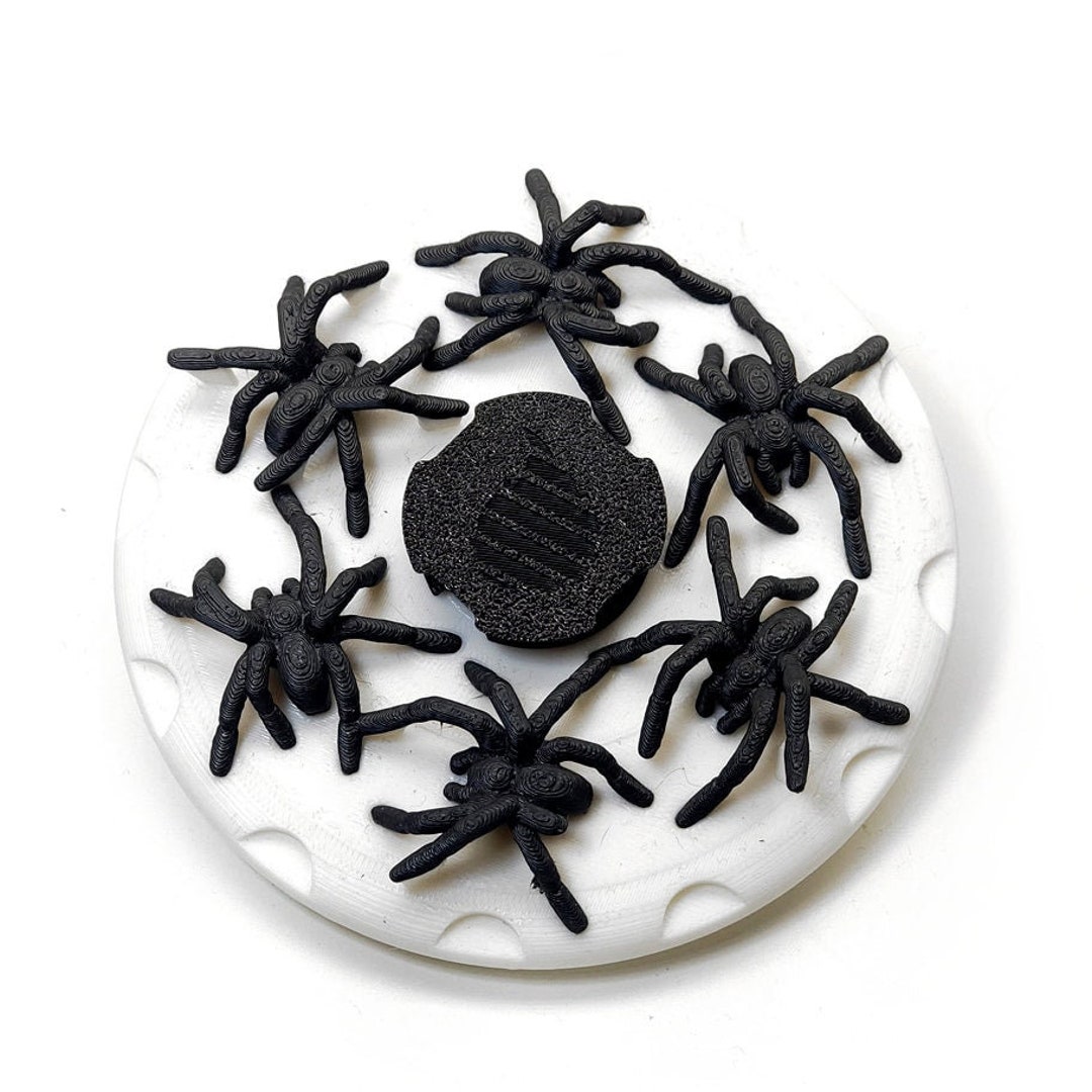 Dual Color 3D Spiders Animated Spinner please Read Description Before ...
