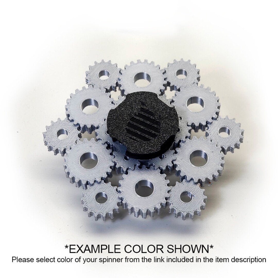 Single Color Complicated Gears Animated Spinner please Read Description ...