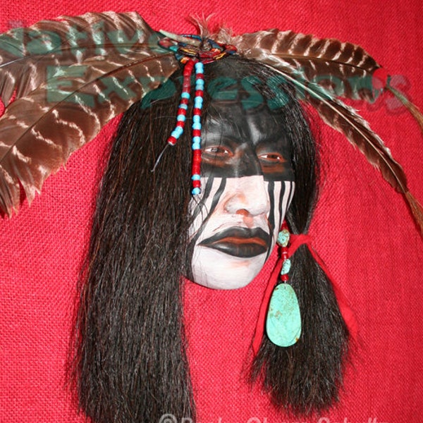 Native American Mask - Etsy