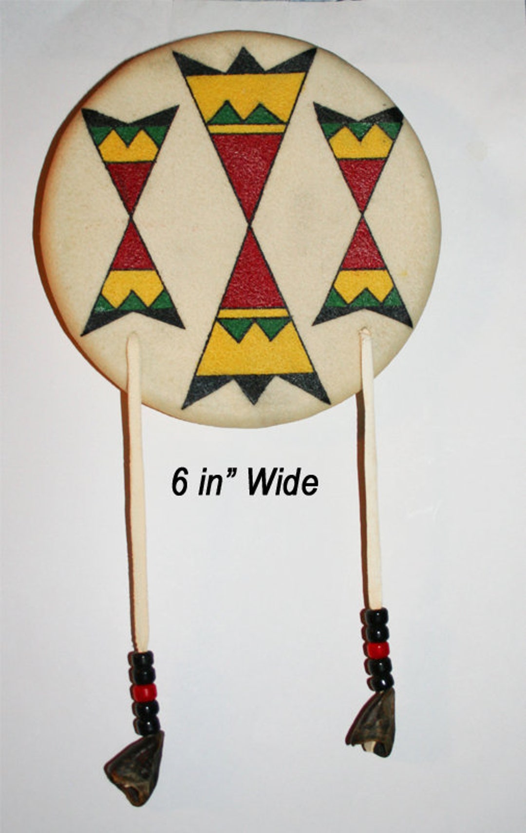Vintage Native American Rawhide Shield, Native American Art, Wall Art ...