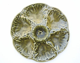 Majolica Oyster | Etsy