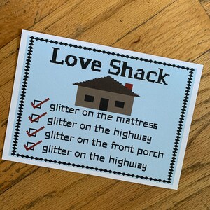 Love Shack 5x7 Print - Etsy