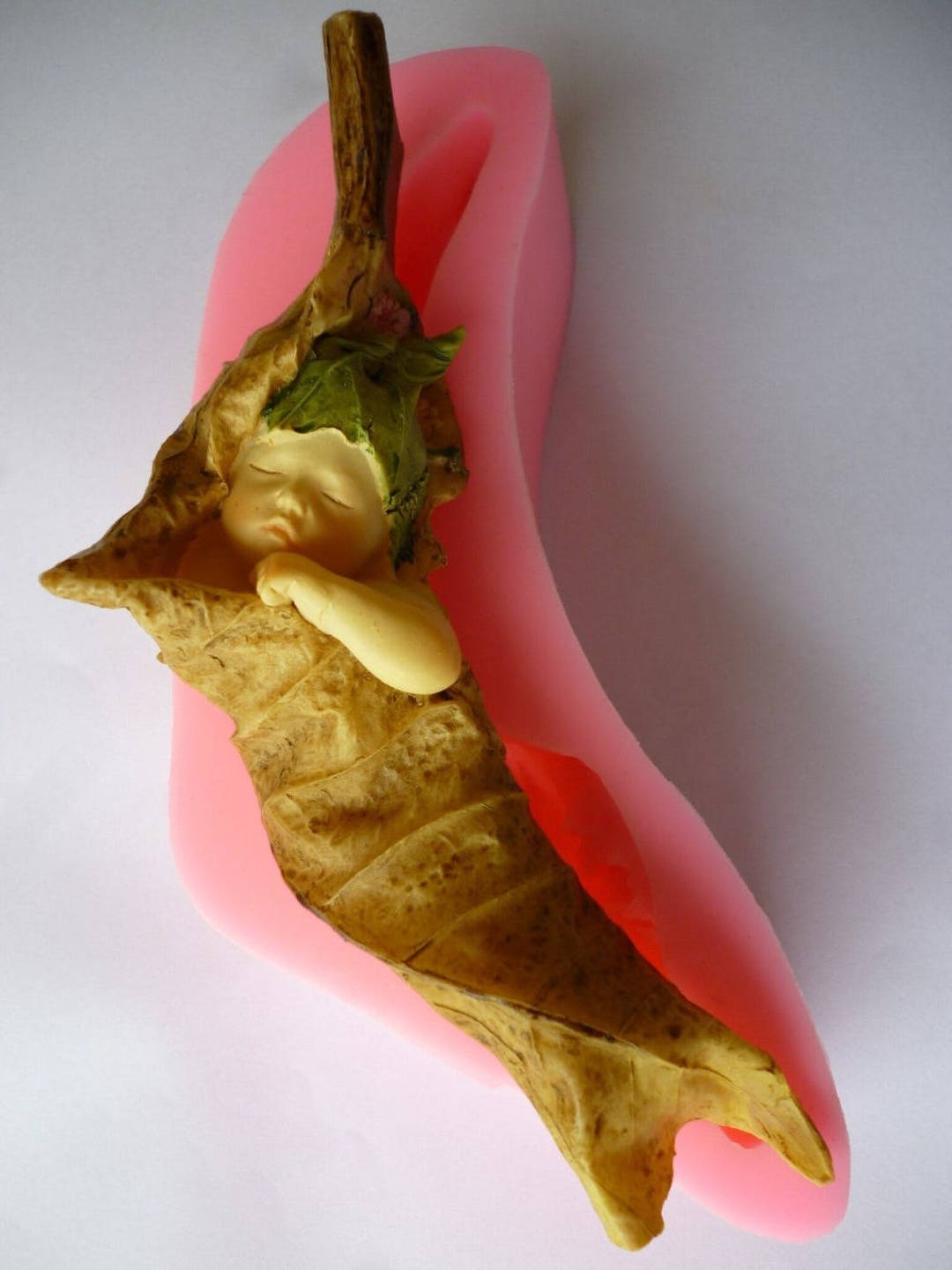 Baby Elf Silicone Molds for Fondant/ Chocolate/ Clay/ Soap/ Resin ...