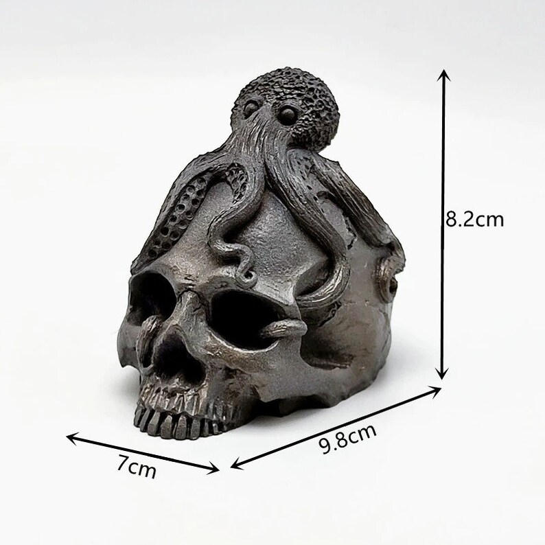 Octopus Head Monster Skull Silicone Mold Casting - Etsy
