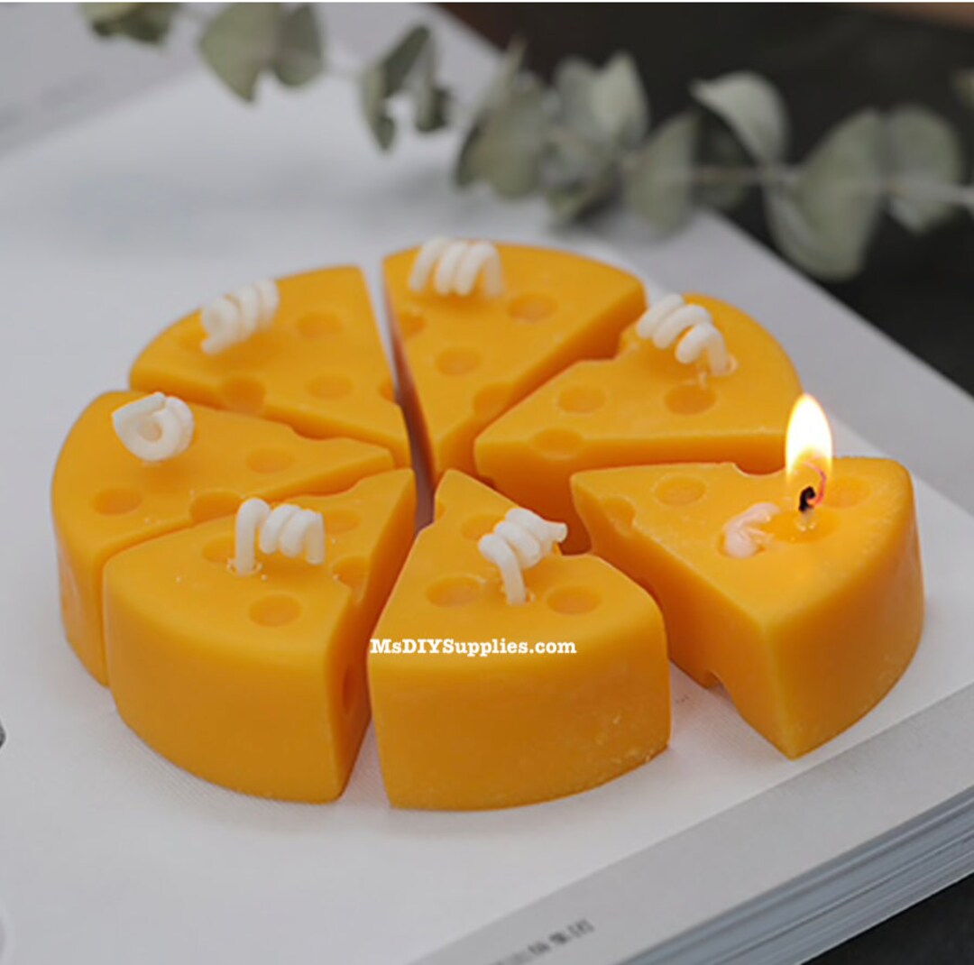Cheese Shape Silicone Mold for Fondant, Sugar Paste, Candle, Soap ...