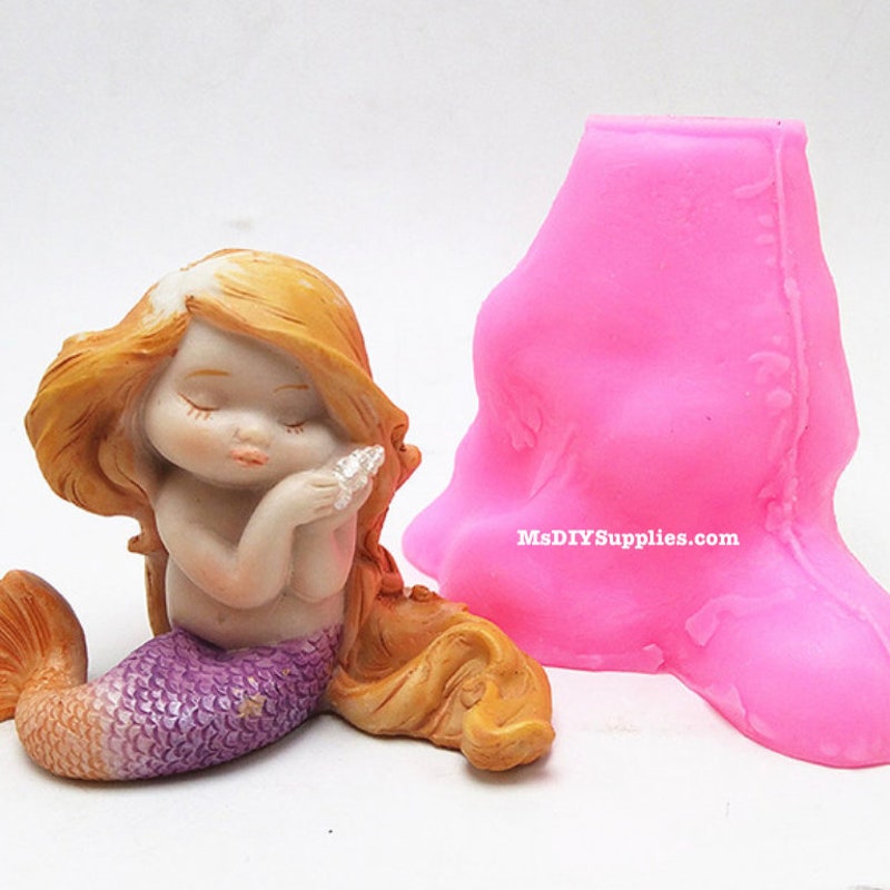 Mermaid Cake Mold 3d - Etsy