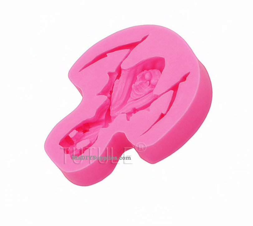 Death Scythe-skull Shape Silicone Mold Cake Decoration - Etsy