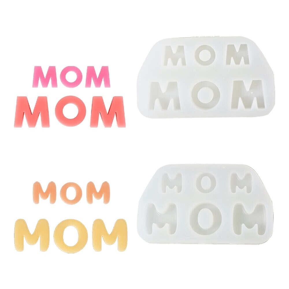 MOM Letter Molds, Minimalist Candle Jar Molds ,molds Mothers Day Gift ...
