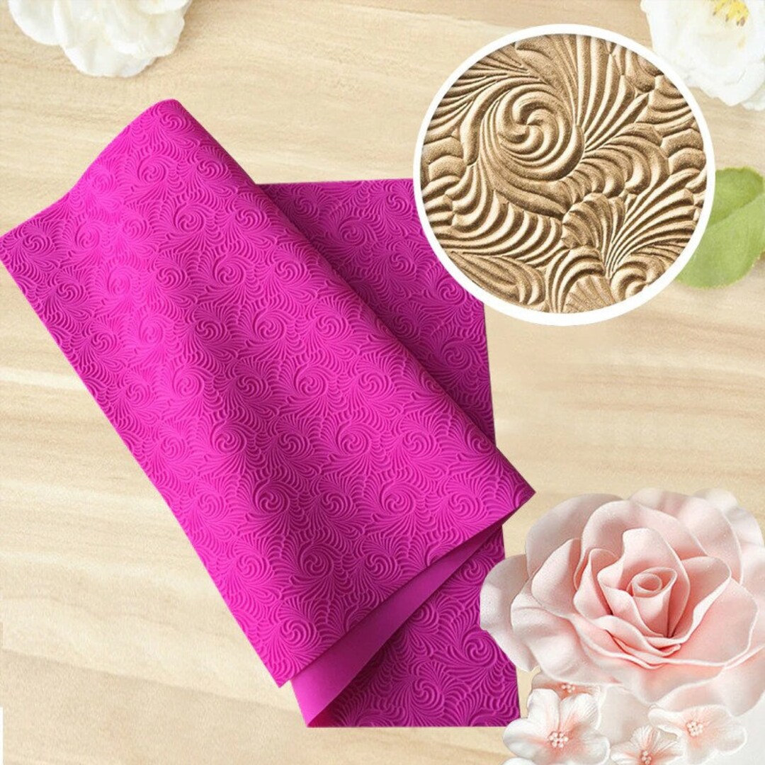 Spiral Lace Silicone Mold Mat for Fondant Lace, Mold Decorating Tools ...