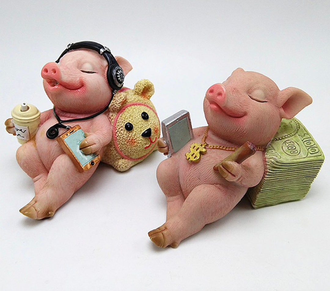 3D Pig Silicone Mold for Cake Decoration Fondant Candle - Etsy