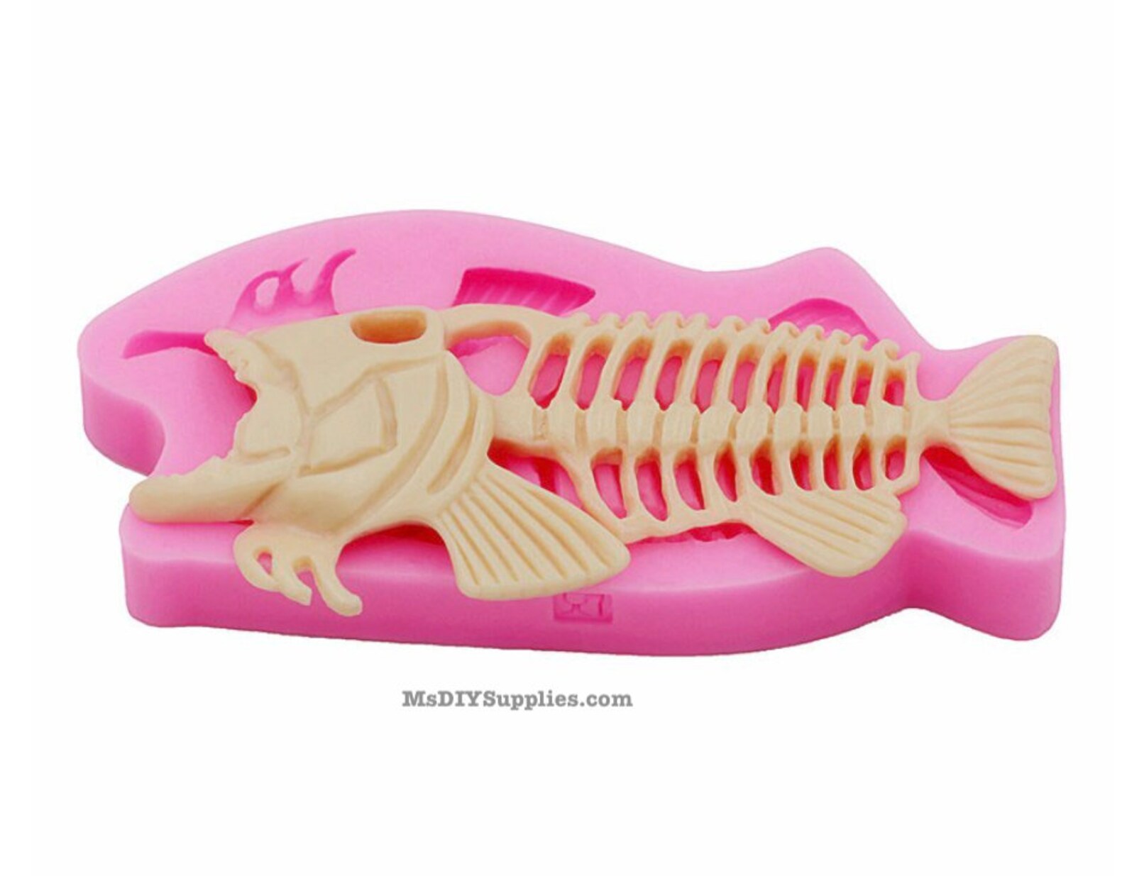 Fish Bone Silicone Mold Resin Metal Fondant Polymer Clay - Etsy
