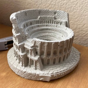 Roman Colosseum Silicone Mold for Candle, Soap, Fondant, Candle Mould ...