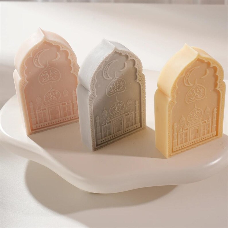 Arch Door Ramadan Candle Mold, Moon Star Wax Form, Eid Celebration ...