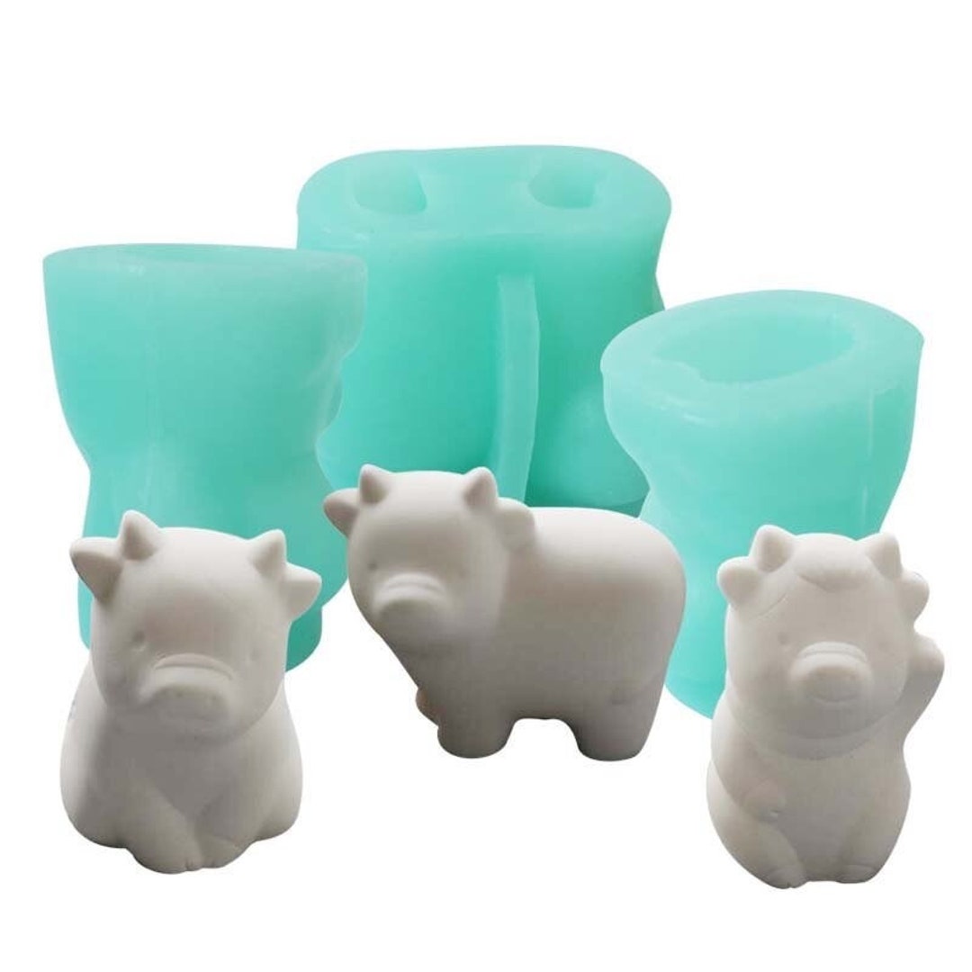 3D Animals Silicone Mold for Candle Soap Fondant Candle - Etsy