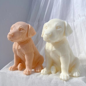 LARGE Dalmatian Puppy Dog Candle Mold Animal Puppies Soy Wax Silicone ...