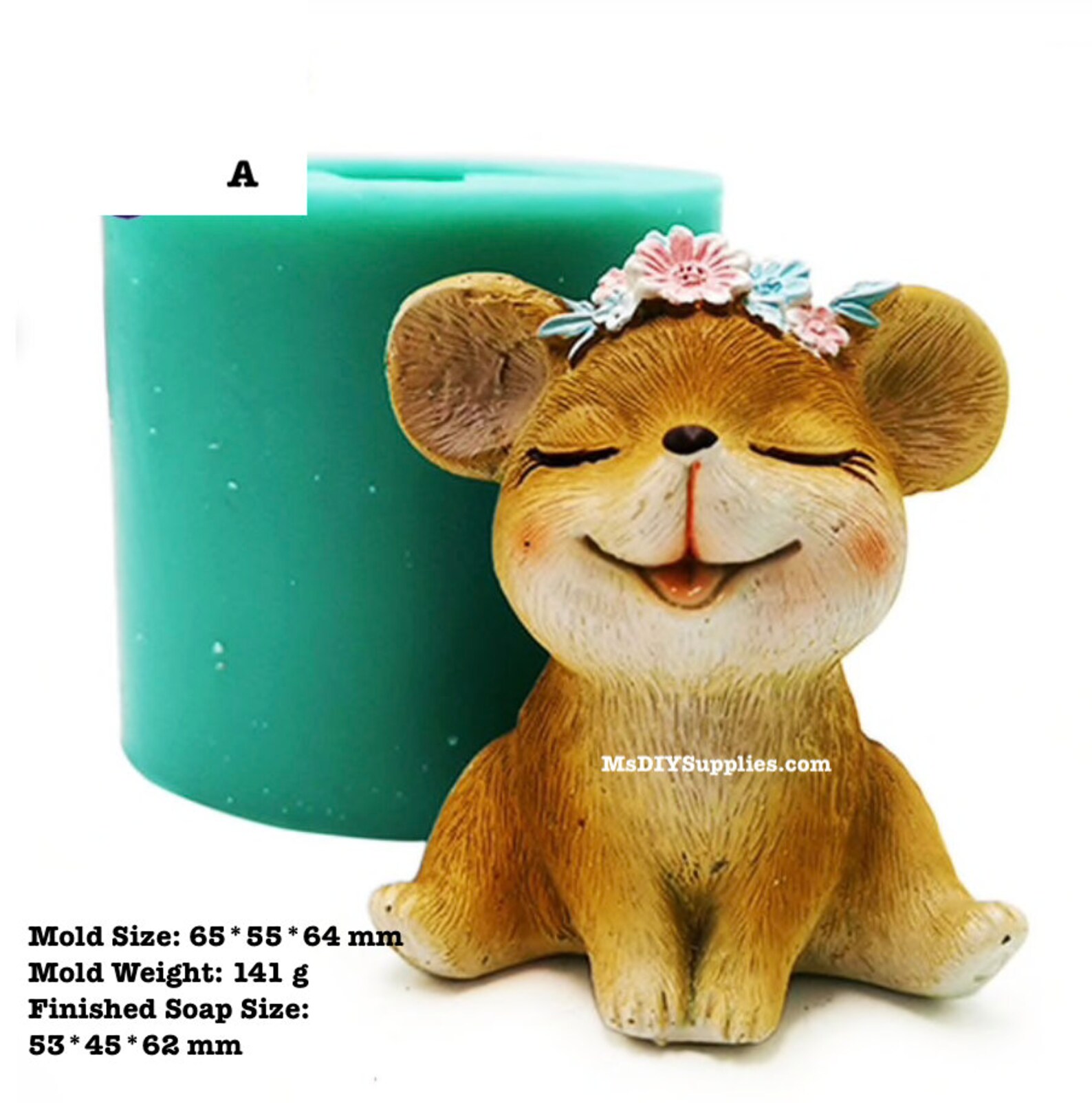 3D Mouse Silicone Mold: Cake Decoration, Candle, Soap Casting - Etsy