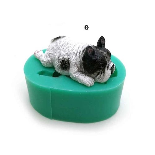 3D Dog Silicone Mold Pug French Dog Chocolate Cake Baking - Etsy