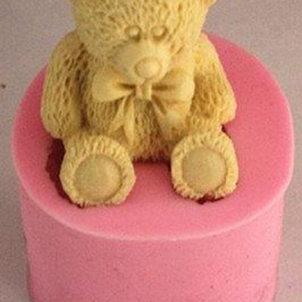 Teddy Bear Cake Mold 3d - Etsy