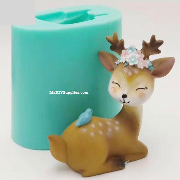 Deer Mold - Etsy