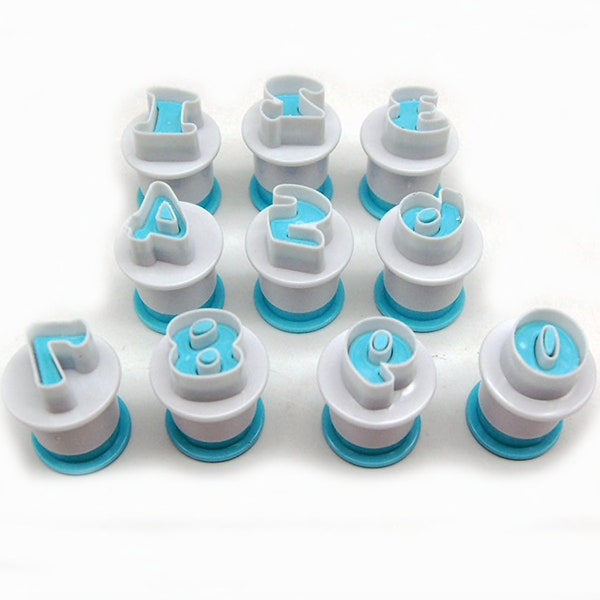 Fondant Number - Etsy