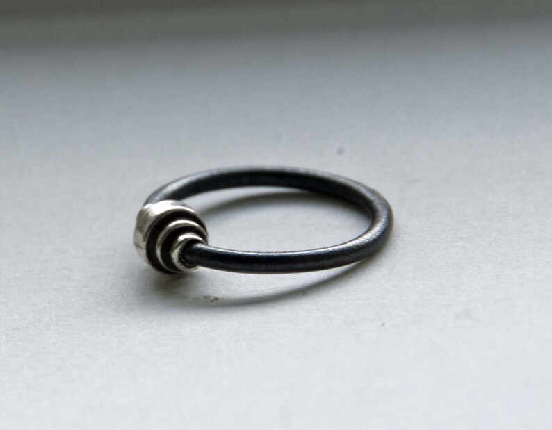 Niobium Sterling Silver Piercing Ring Septum Nipple Conch | Etsy