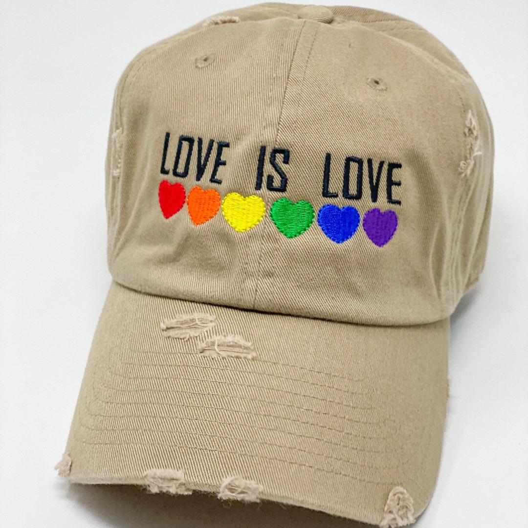 Pride Flag Dad Hat, Pride Flag Baseball Cap, Rainbrow Flag Cap ...