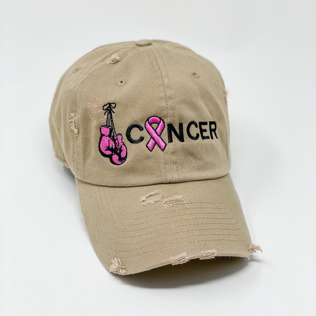 Breast Cancer Awareness Vintage Distressed Hats, Survivor Hat, Fighter ...