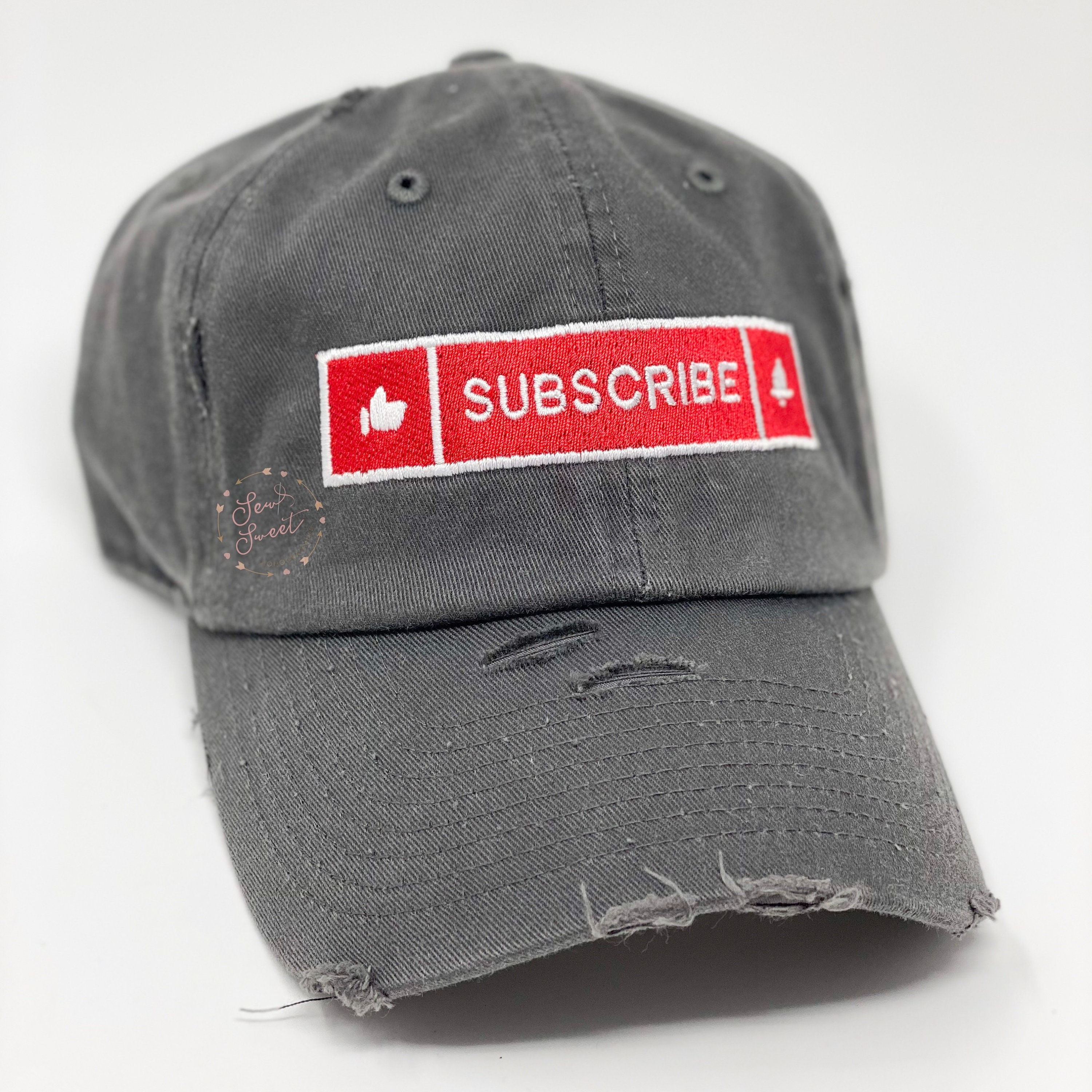 Embroidered Influencer Hat Hats with Sayings Like | Etsy