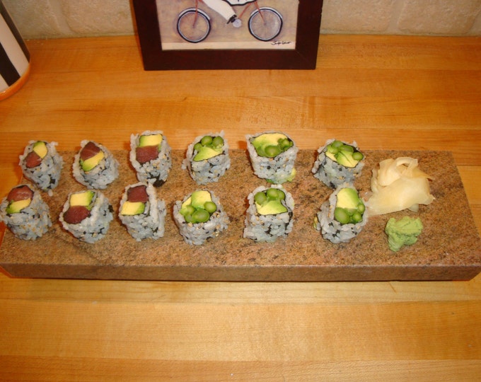 Granite Sushi Display Cold Stone - Etsy