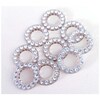 Swarovski 6mm Brass Cupchain Connector Link, Cup Chain Connector With ...