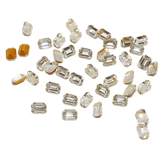 Rectangle Crystal - Etsy