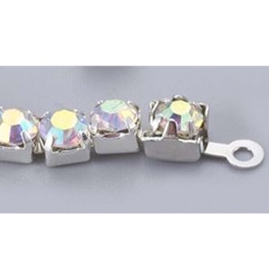 Swarovski 6mm Brass Cupchain Connector Link, Cup Chain Connector With ...