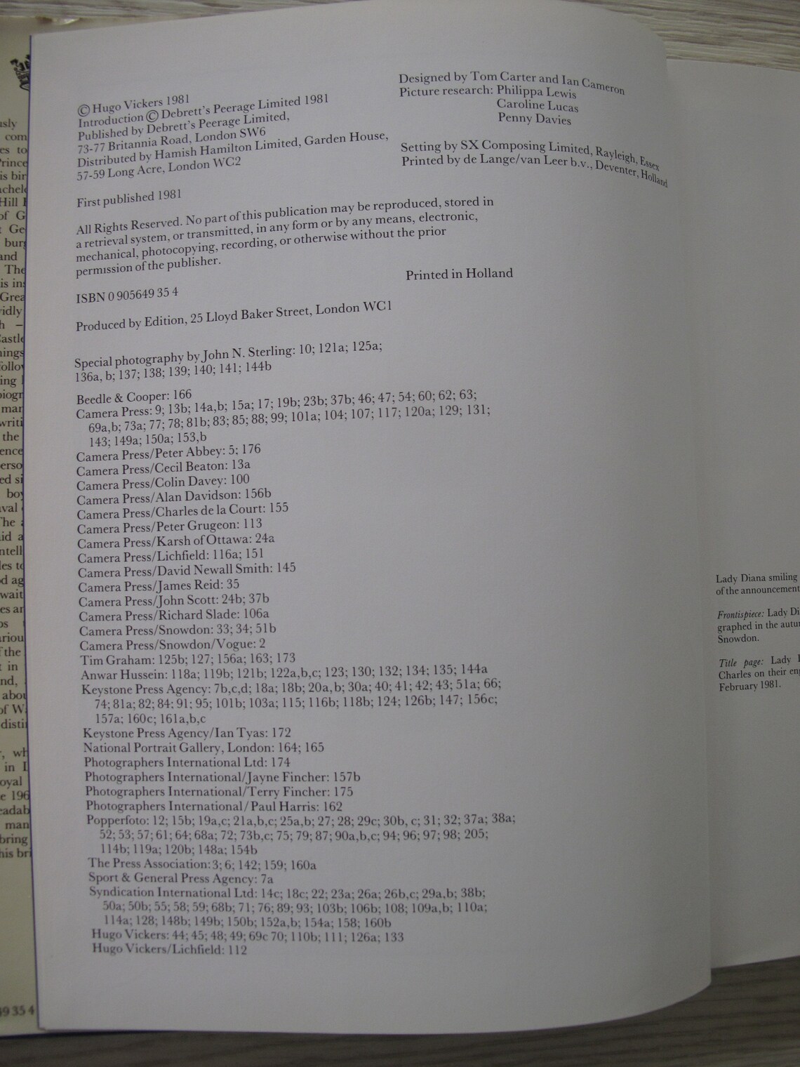 The Royal Wedding Book Signed by Author Hugo Vickers - Etsy