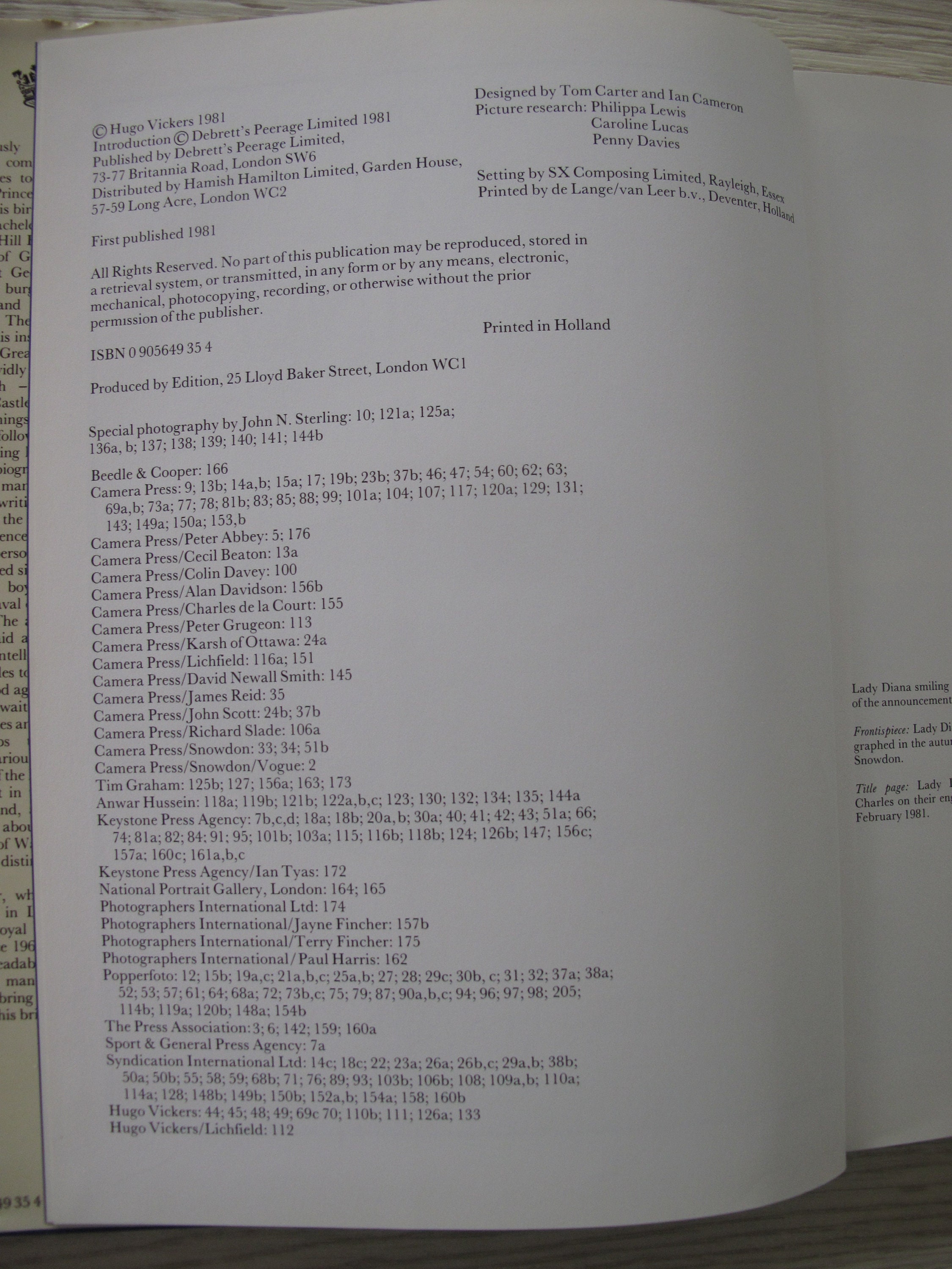 The Royal Wedding Book Signed by Author Hugo Vickers - Etsy