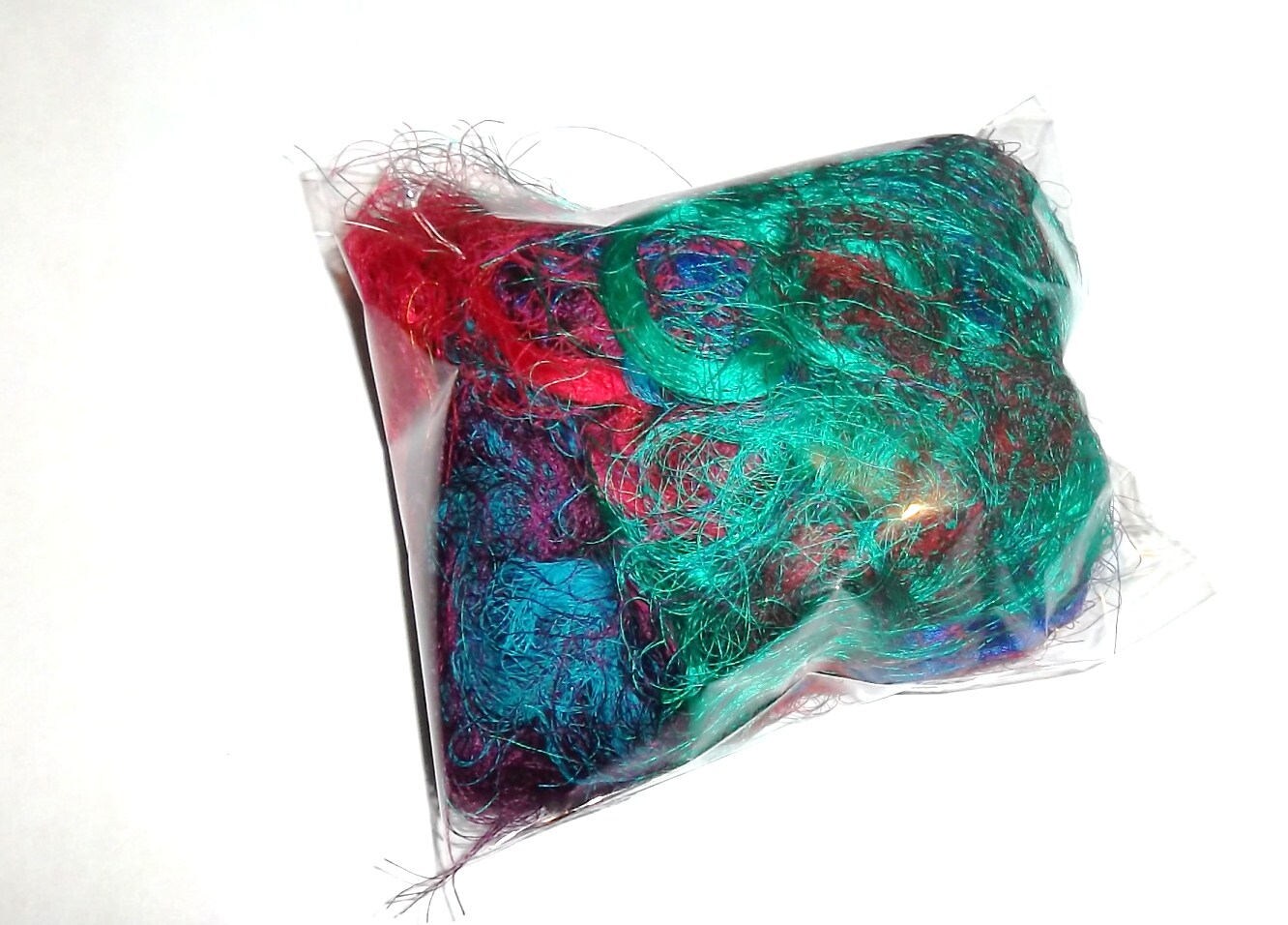 Sari Silk Threads 2 Sizes Silk Waste Spinning Fiber Art - Etsy