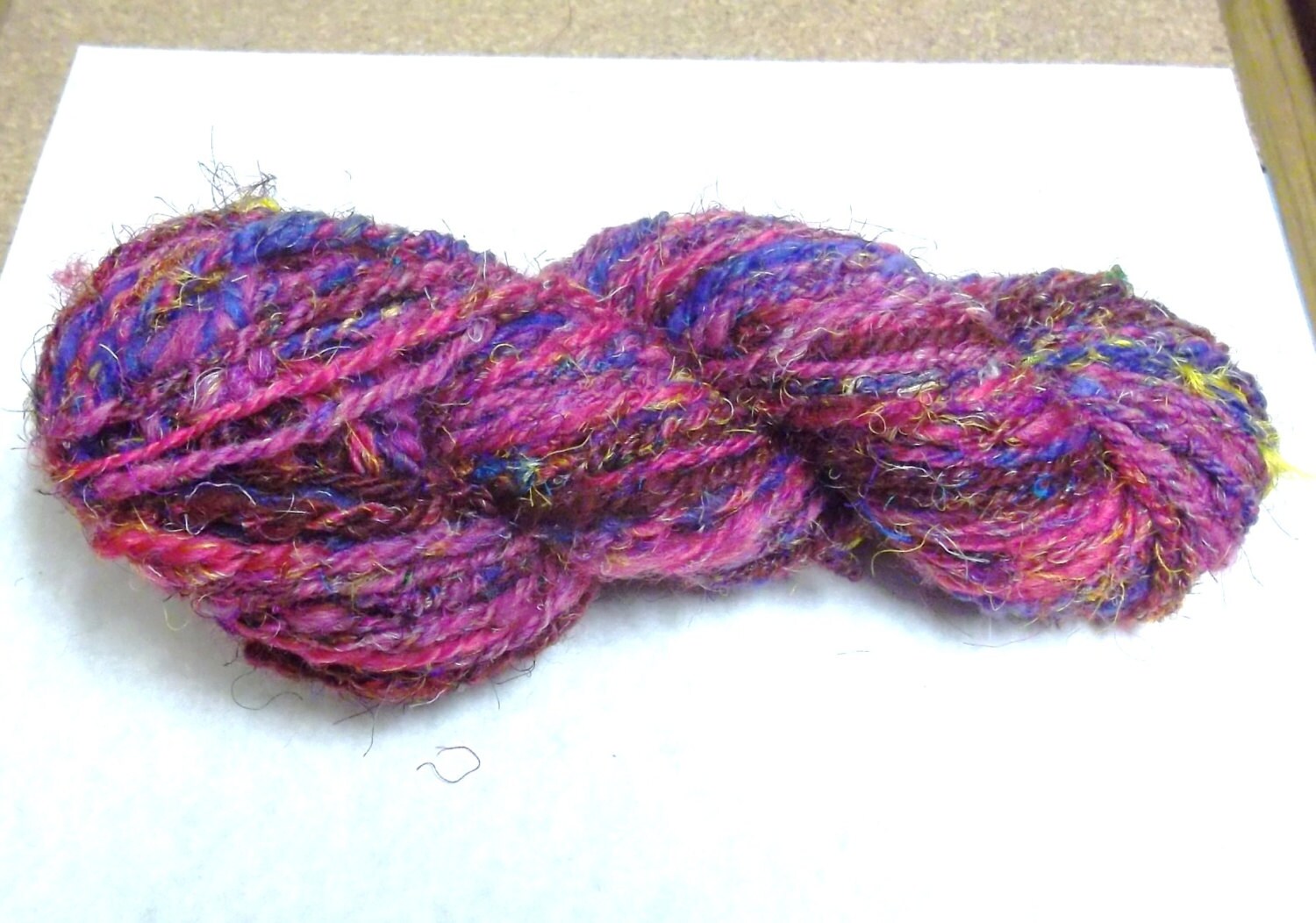 Sari Silk Threads 2 Sizes Silk Waste Spinning Fiber Art - Etsy