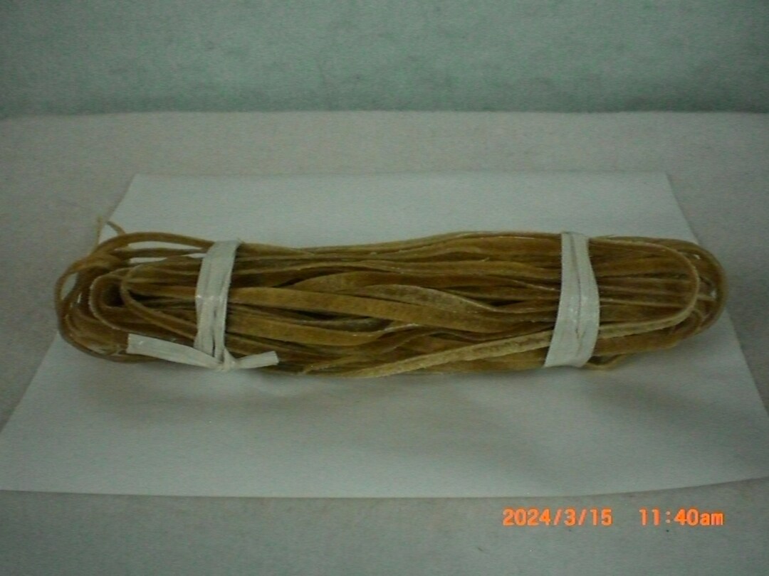Rawhide Lace, #1 Quality, 1/4 Inch X 50 Feet, One Bundle - Etsy