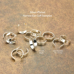Silver Alien Face Bajoran Cuff Earring Sterling Ear Post - Etsy