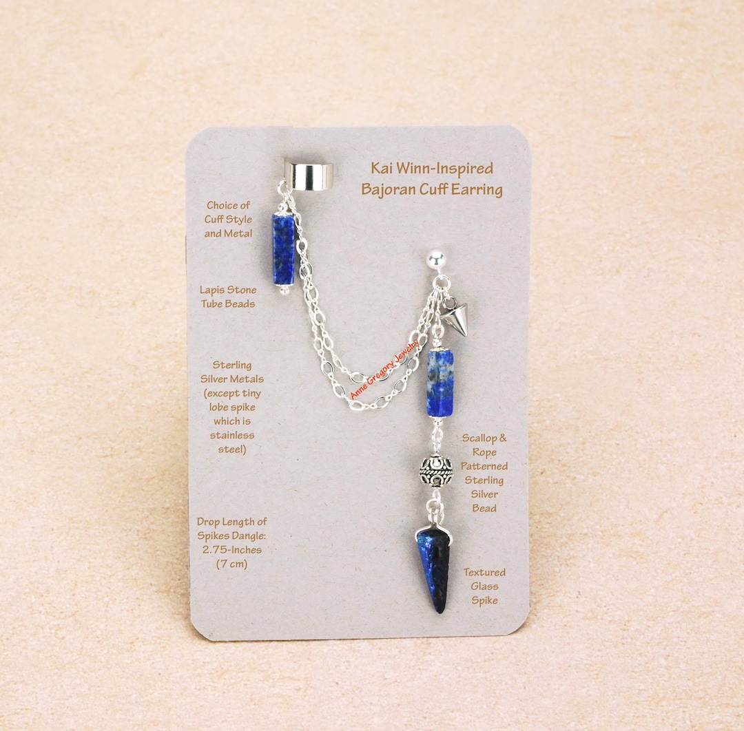 Kai Winn-inspired Bajoran Cuff Earring, Adami Conservative Religious ...