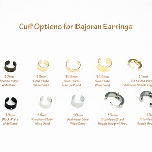 Antique Bronze Bajoran Cuff Earring, Hypoallergenic Stainless Steel ...