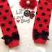 Baby Girl Valentine's Day Outfit lady bug outfit baby | Etsy