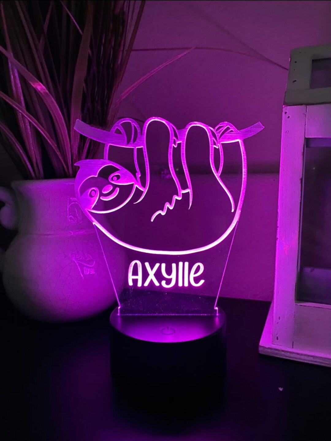 Personalized Kid's Night Light - LED Night Light- CUSTOM Night Light ...